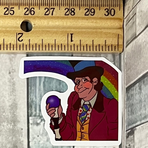 Office | 110 Willy Wonka Waterproof Vinyl Sticker Decal | Poshmark